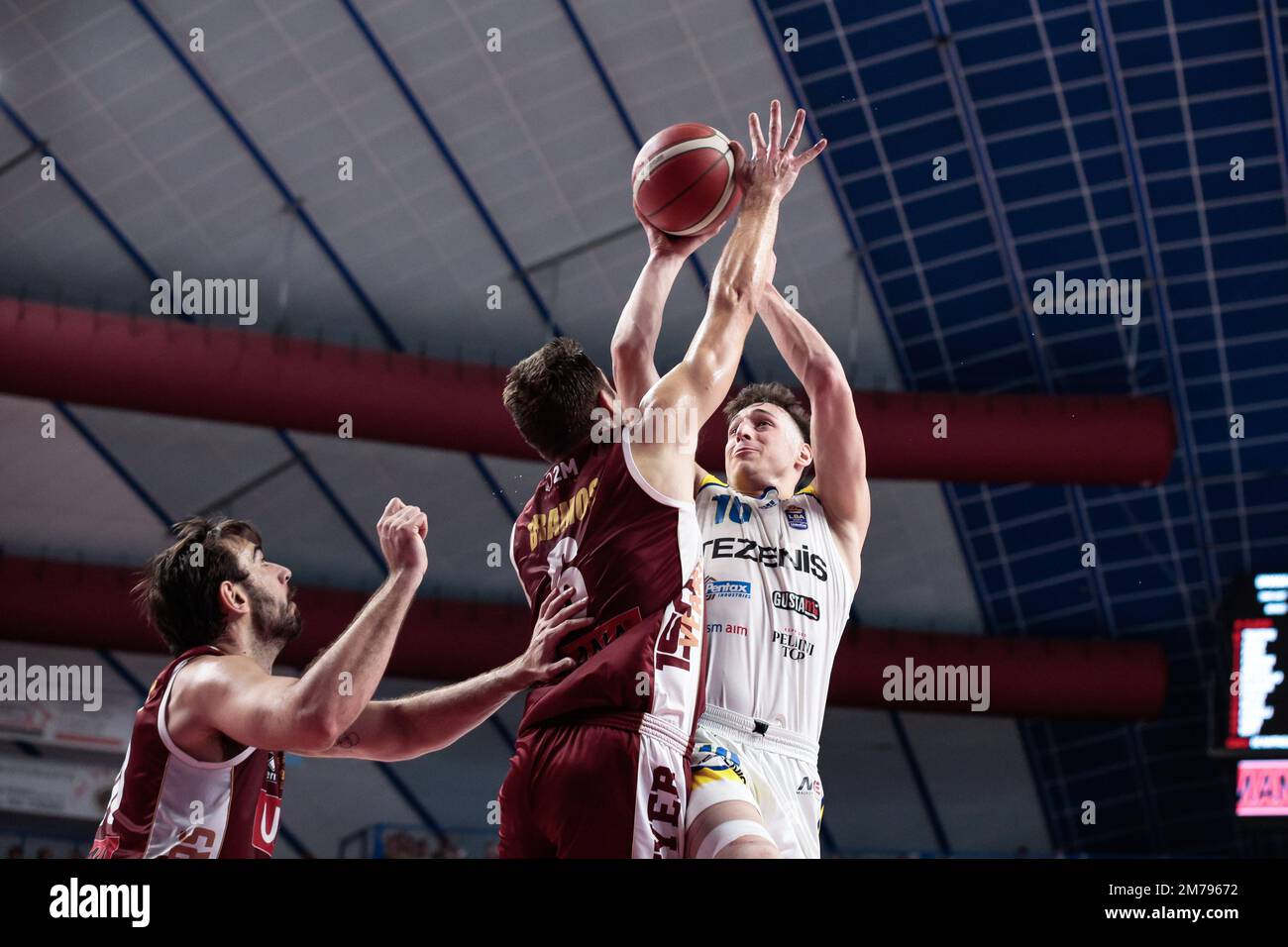 Taliercio, Venice, Italy, January 08, 2023, Davide Casarin (Tezenis ...