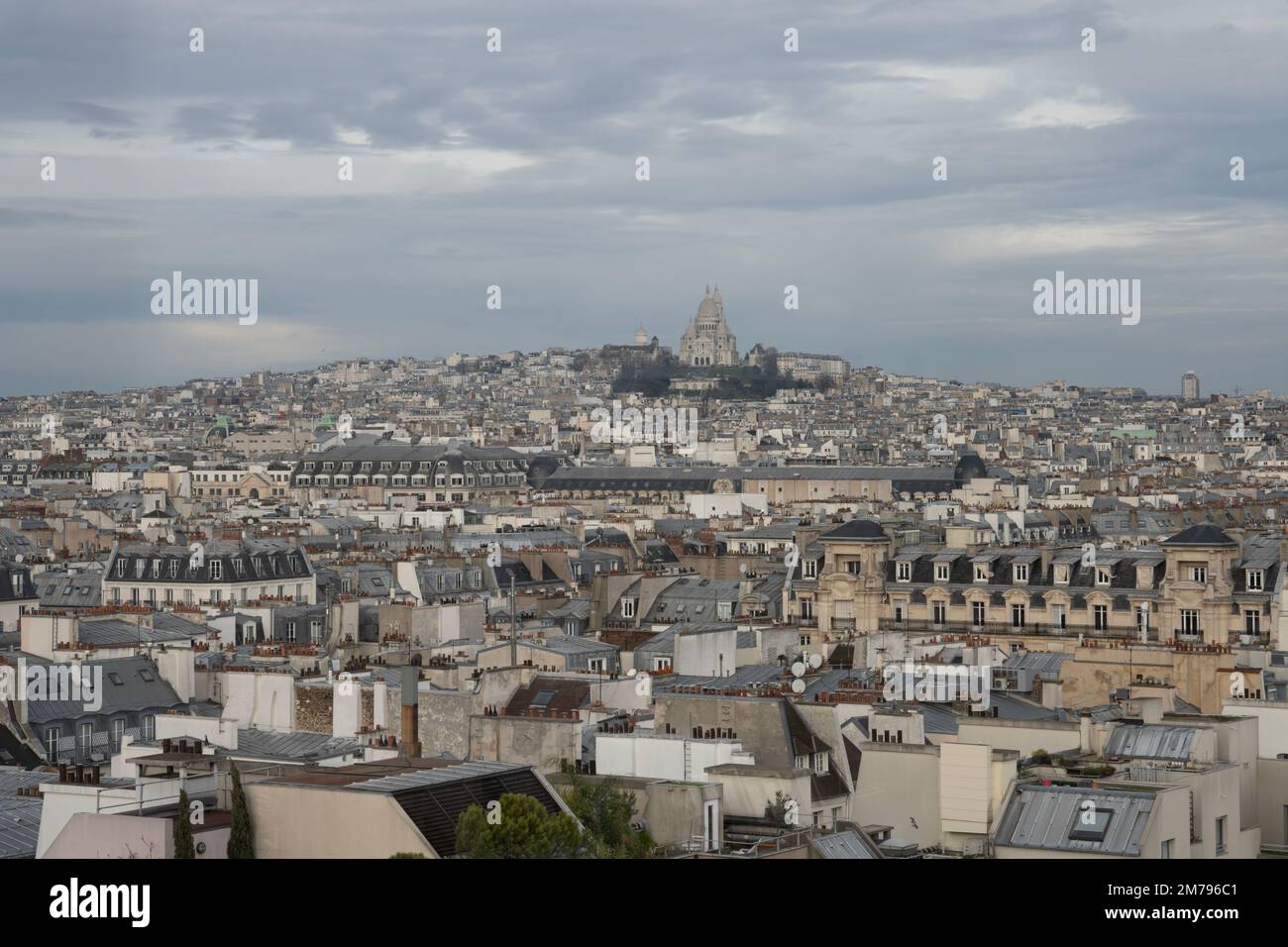 The Centre Pompidou: Panoramic View of Paris from the rooftop of The ...