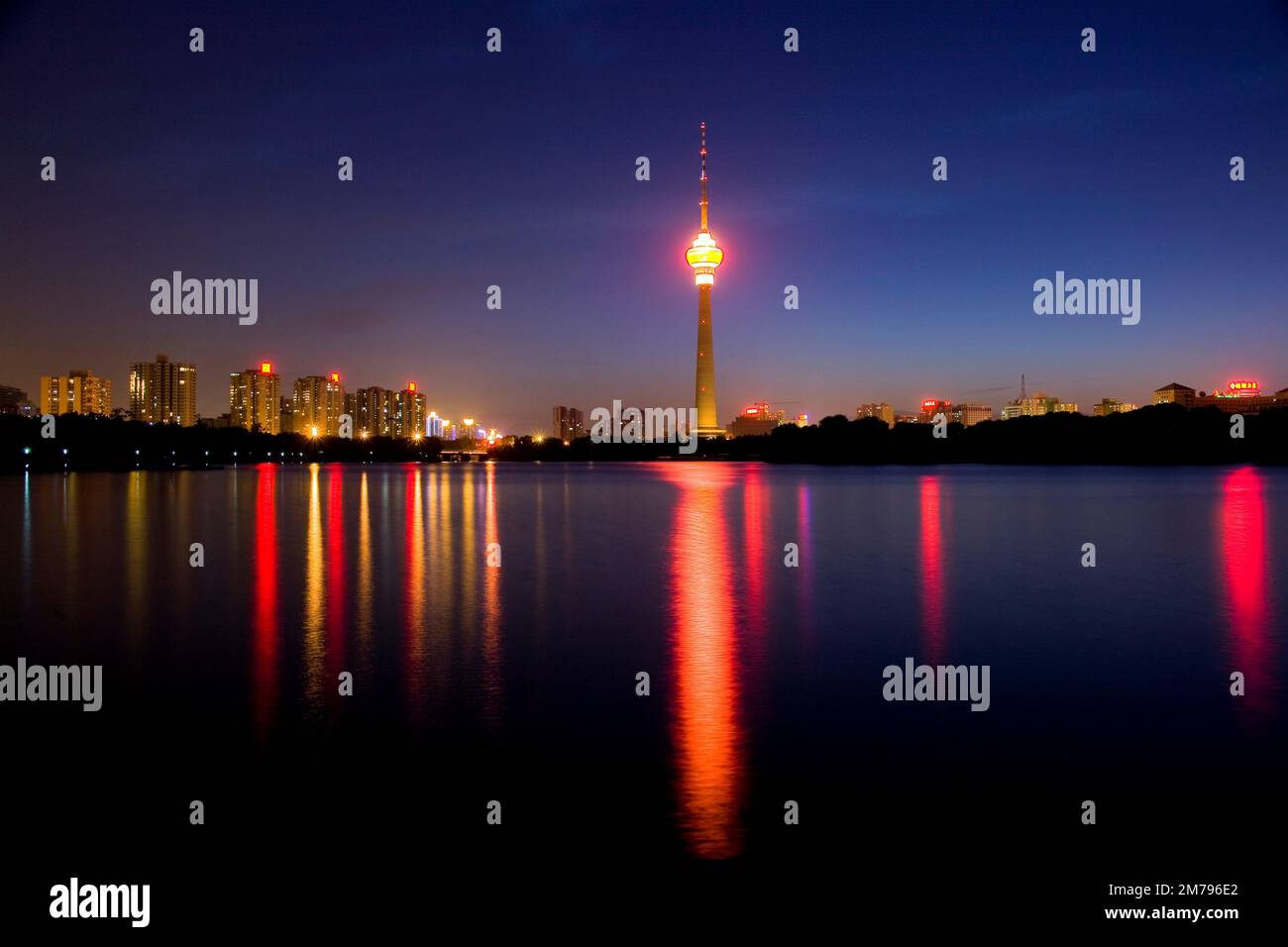 Central Radio And TV Tower,Beijing Stock Photo - Alamy