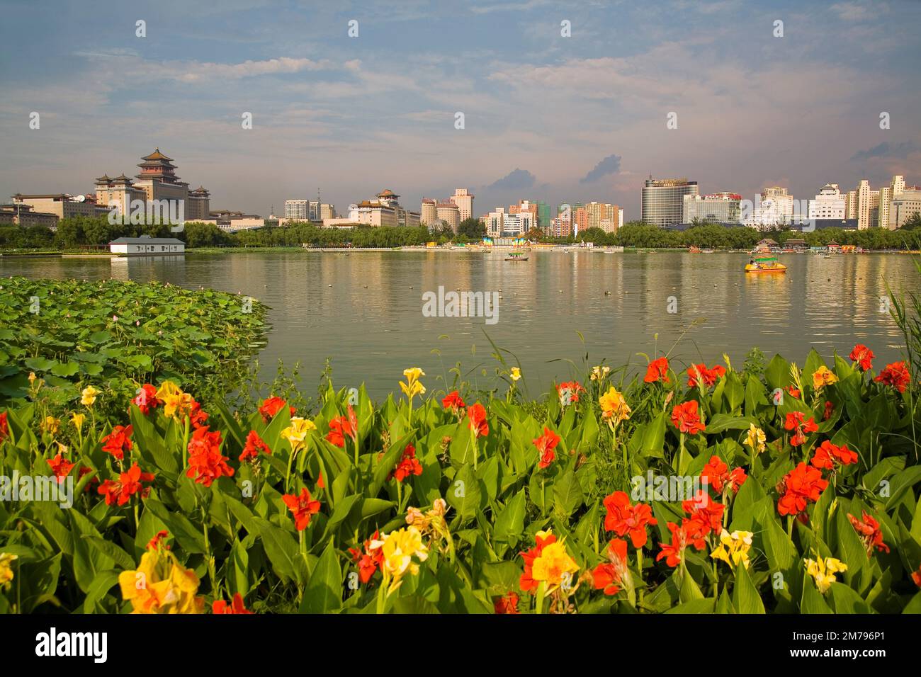 Lotus Pond Park,Beijing Stock Photo - Alamy