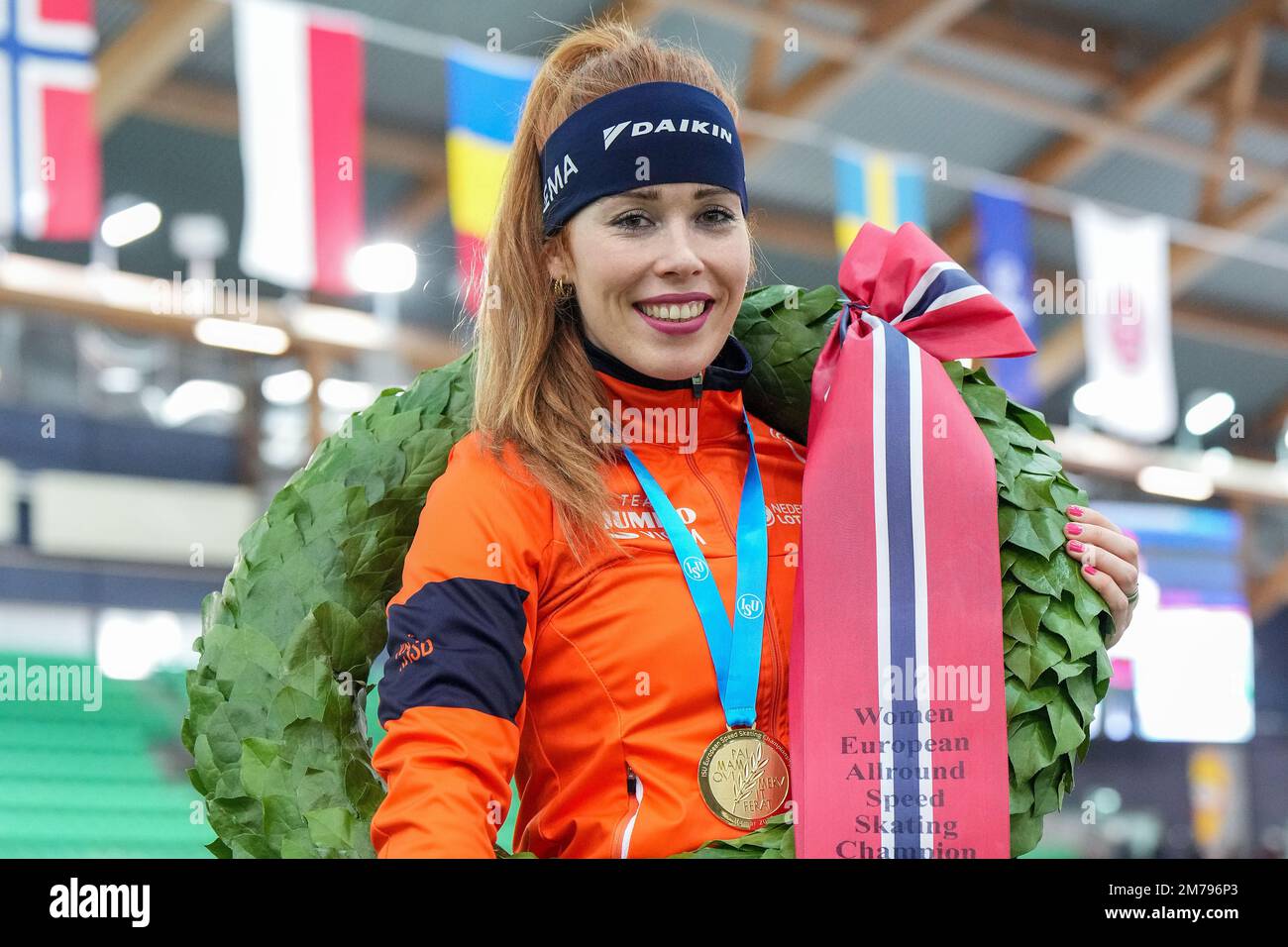 HAMAR, NORWAY - JANUARY 8: Antoinette Rijpma - de Jong of The ...
