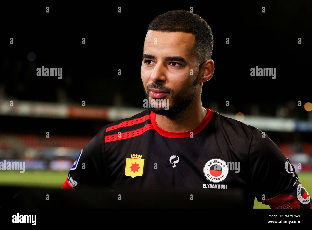 ROTTERDAM, NETHERLANDS - JANUARY 8: Redouan El Yaakoubi of Excelsior ...