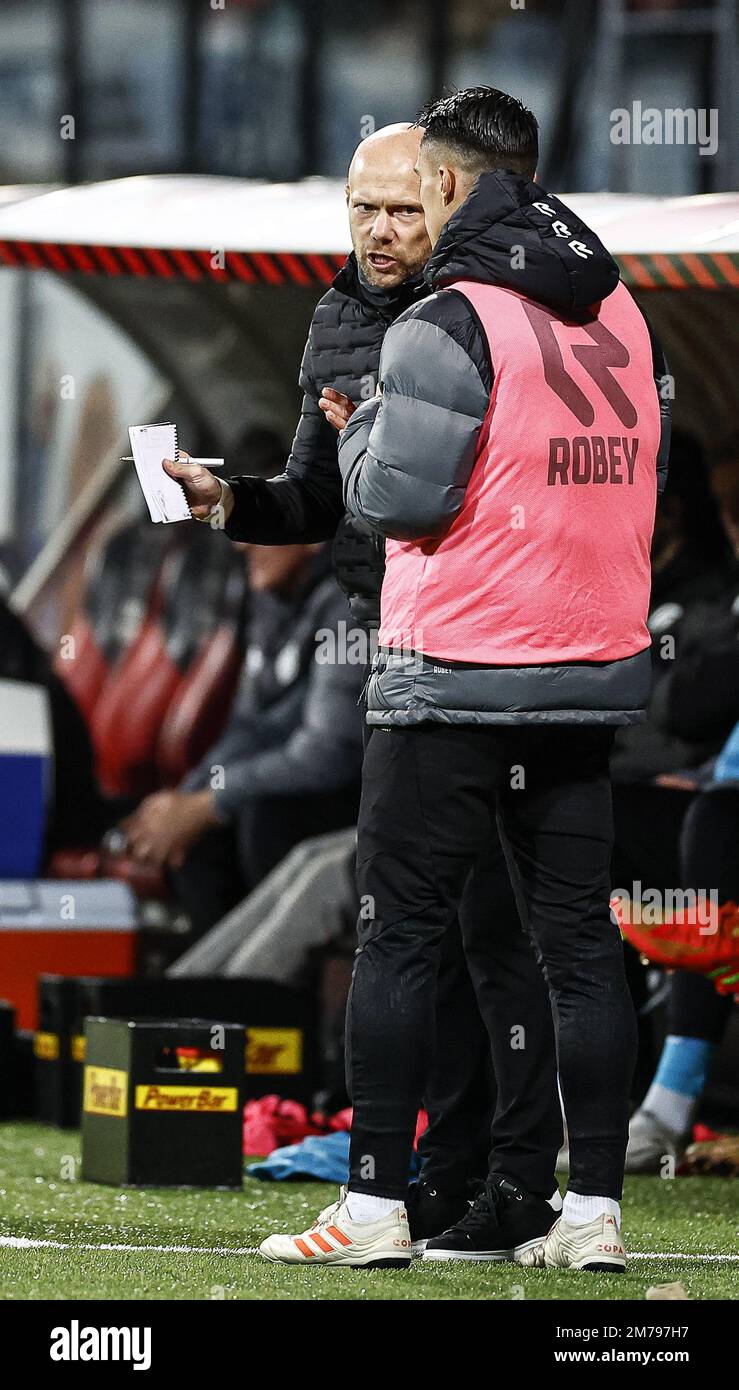 ROTTERDAM - 08-01-2023, Van Donge & De Roo stadion. Dutch football ...