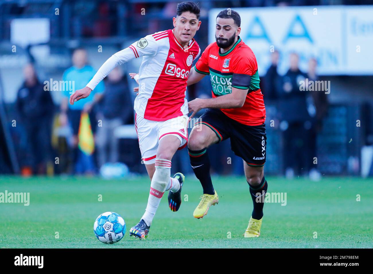 NEC v Ajax Eredivisie match 08-01-2023 Stock Photo - Alamy