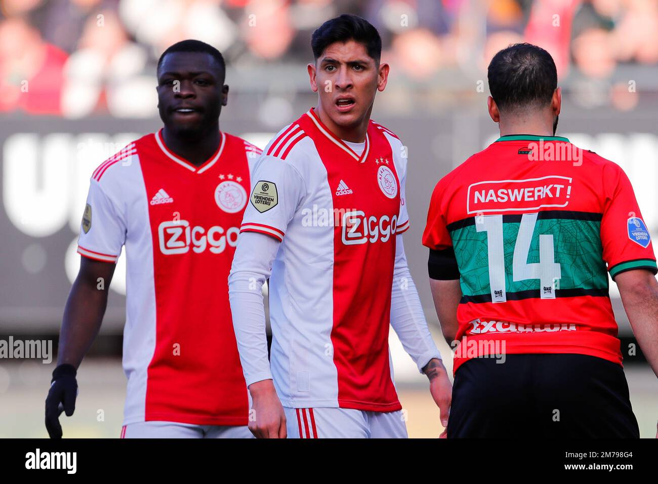 NEC v Ajax Eredivisie match 08-01-2023 Stock Photo - Alamy