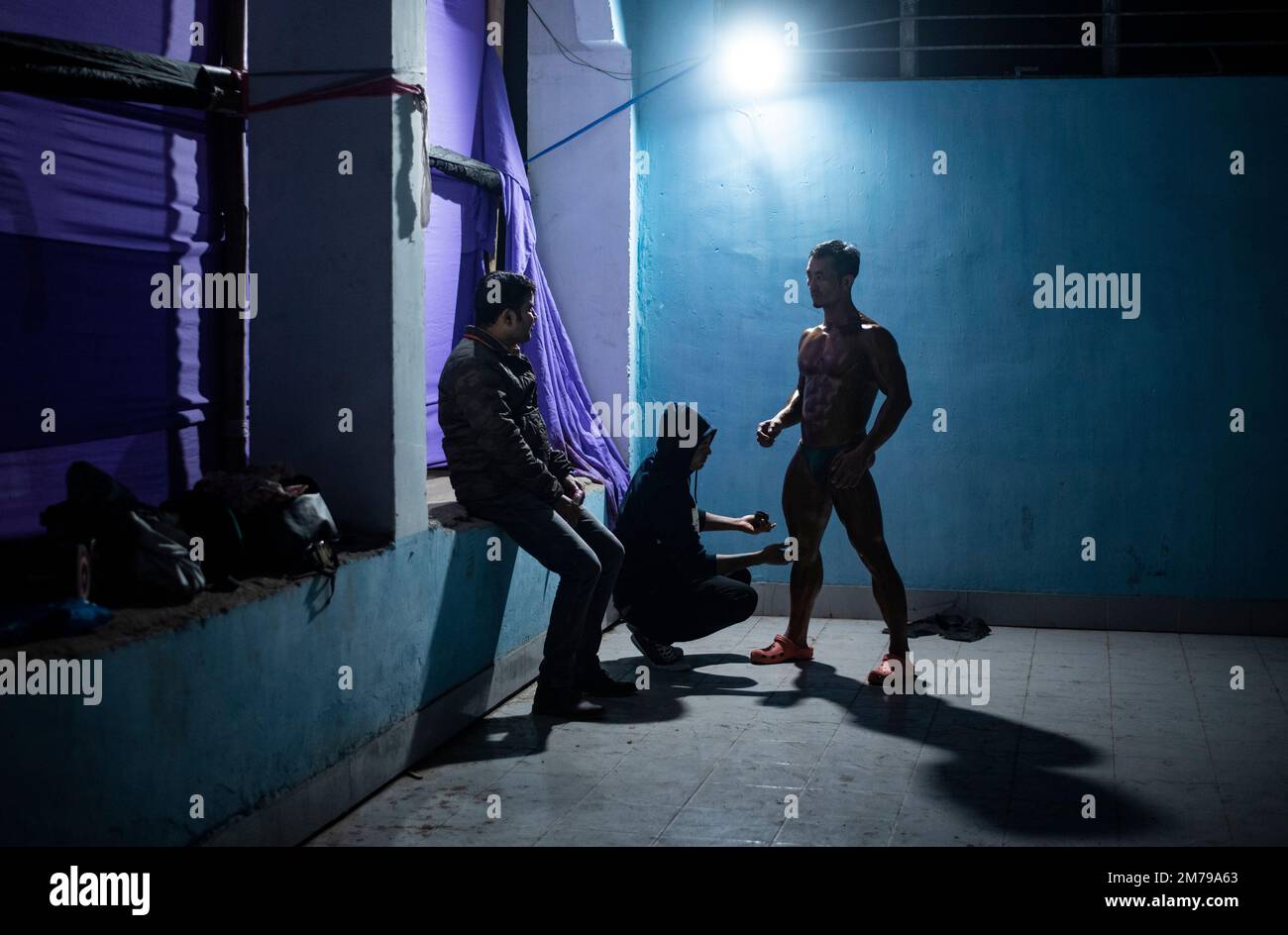 Bodybuilders competition hi-res stock photography and images - Alamy