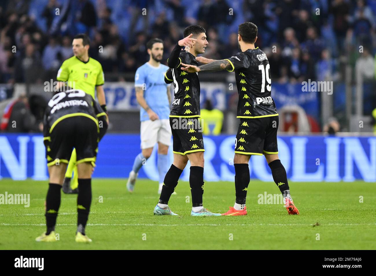 Francesco Caputo of Empoli F.C. during the 17th day of the Serie A ...