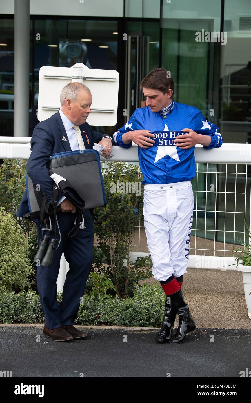 The hascombe and valiant stud handicap stakes hi-res stock photography ...