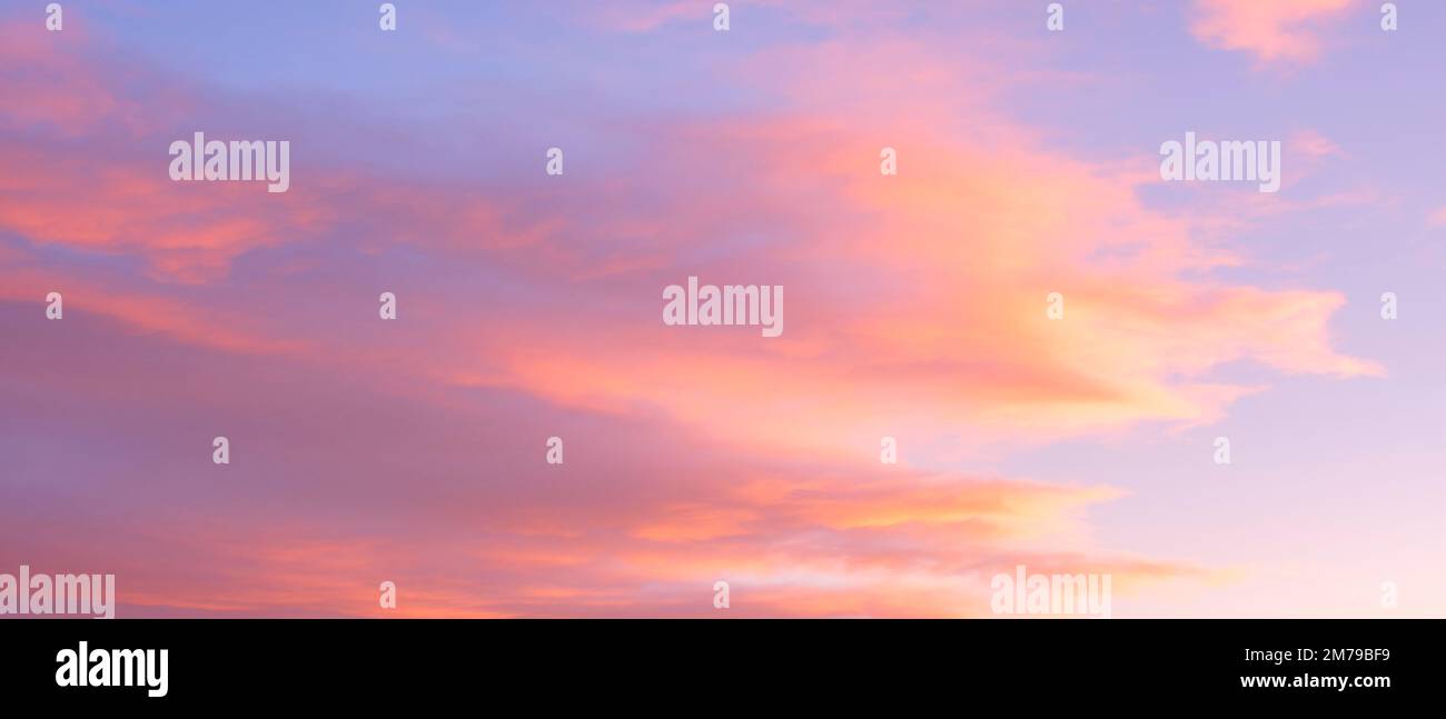 Beautiful sky sunset background for blank, page or template Stock Photo ...