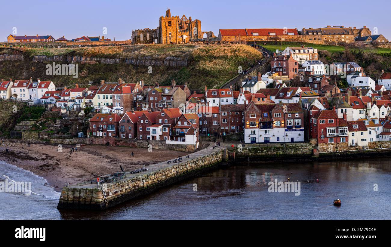 The seaside resort of Whitby Stock Photo - Alamy