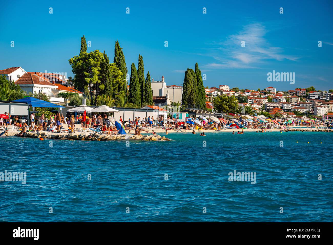 Panorama of trogir and ciovo island hi-res stock photography and images ...