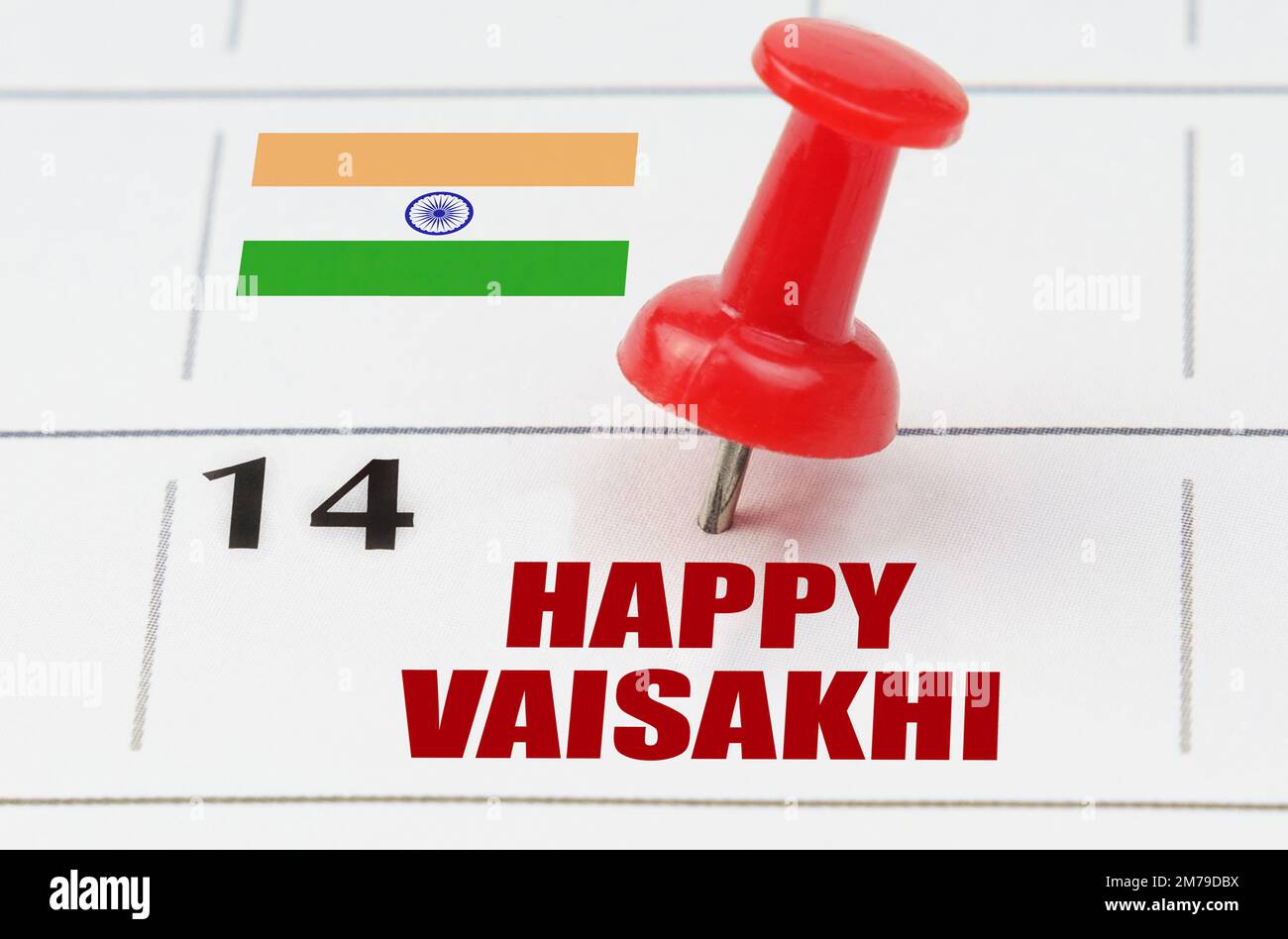 National holidays. On the calendar grid, the date and name of the ...