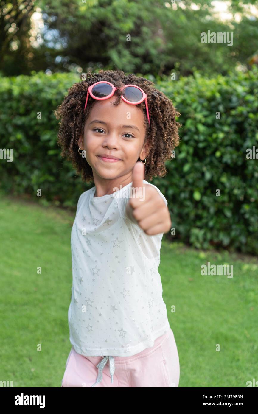 Afro brazilian teenager girl hi-res stock photography and images - Alamy