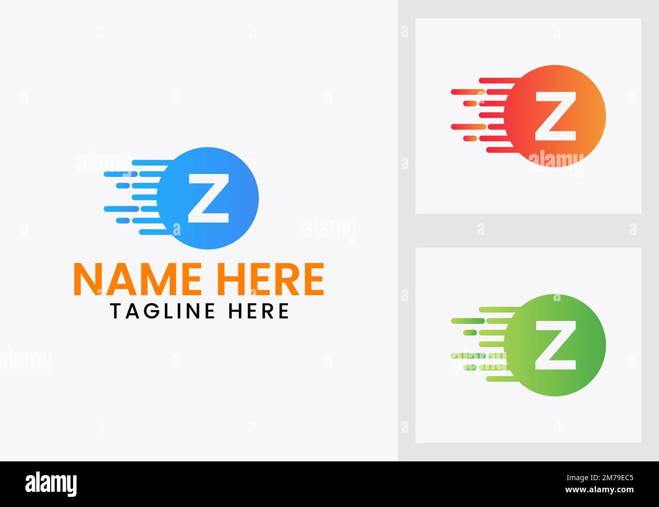 Letter Z Technology Logo Design Template. Modern Logotype Symbol Stock ...