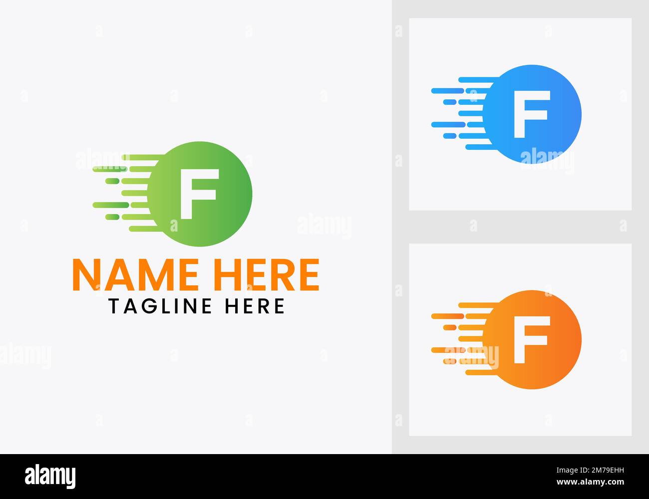Letter F Technology Logo Design Template. Modern Logotype Symbol Stock ...