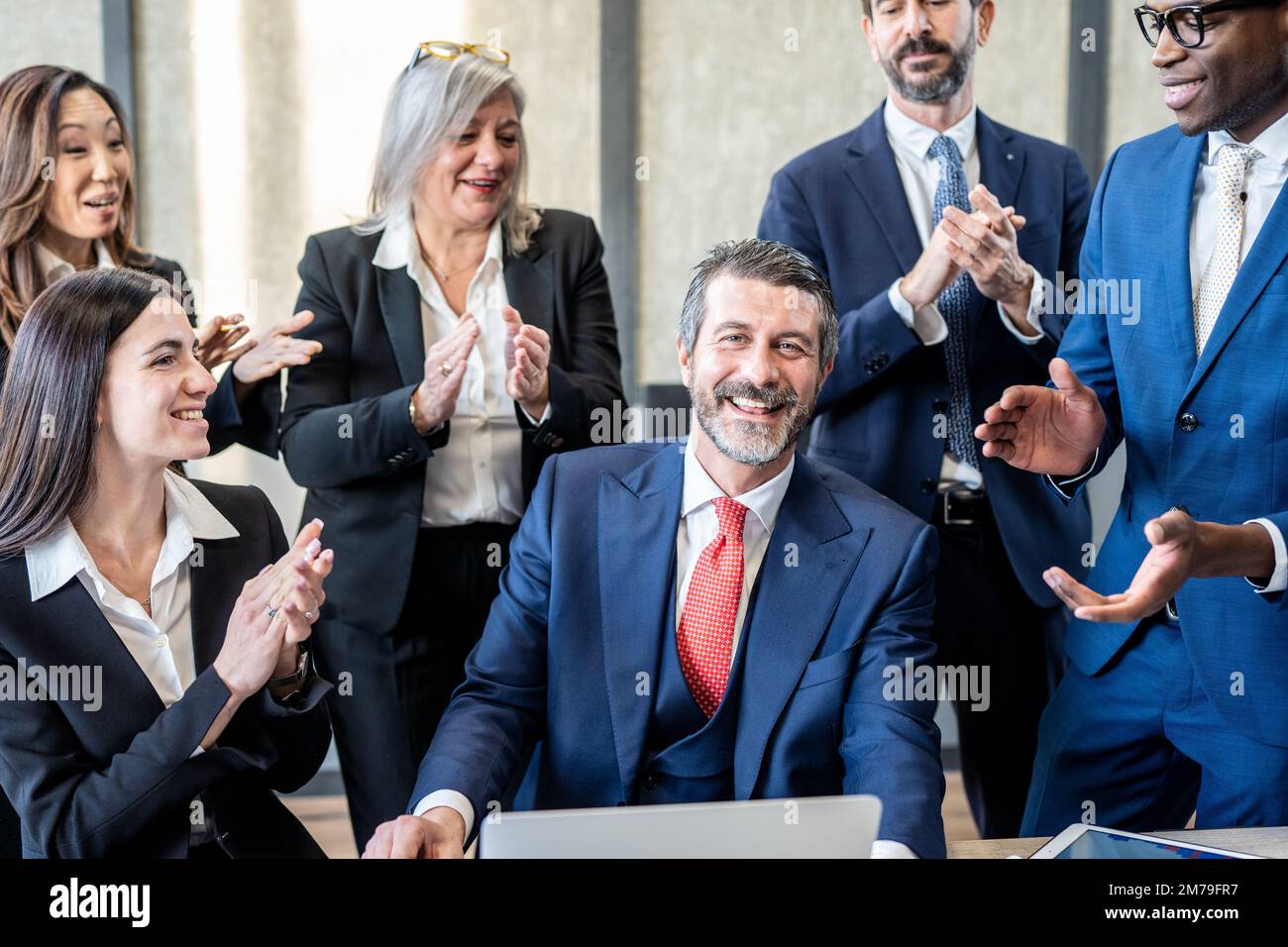 Teamwork achievements hi-res stock photography and images - Alamy