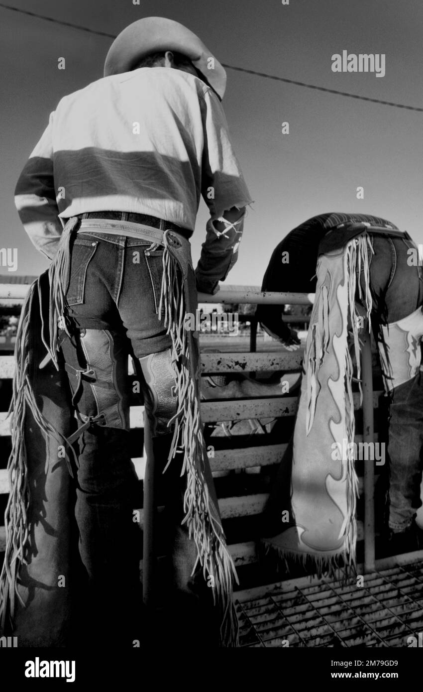 Wyoming rodeo Black and White Stock Photos & Images - Alamy