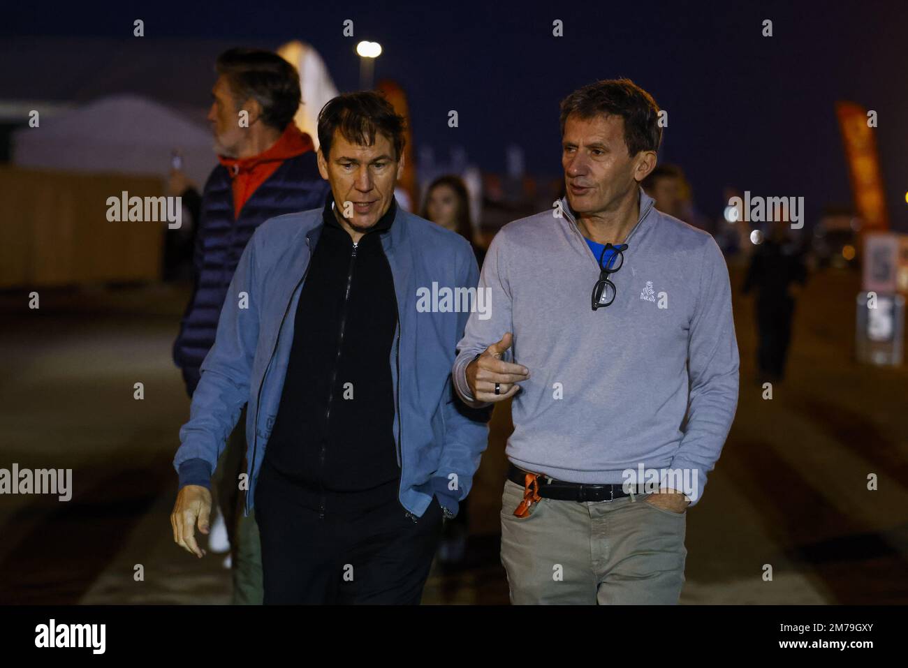 GARCIA Rudi, manager of Saudi Professional League club Al Nassr, Yann ...