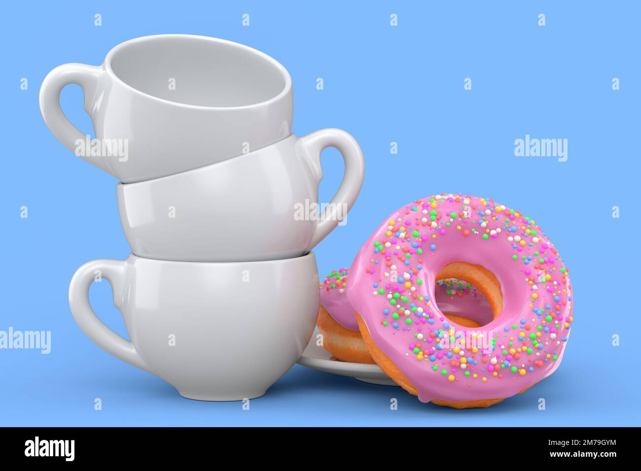 Ceramic coffee cup with cap for cappuccino, americano, espresso, mocha ...