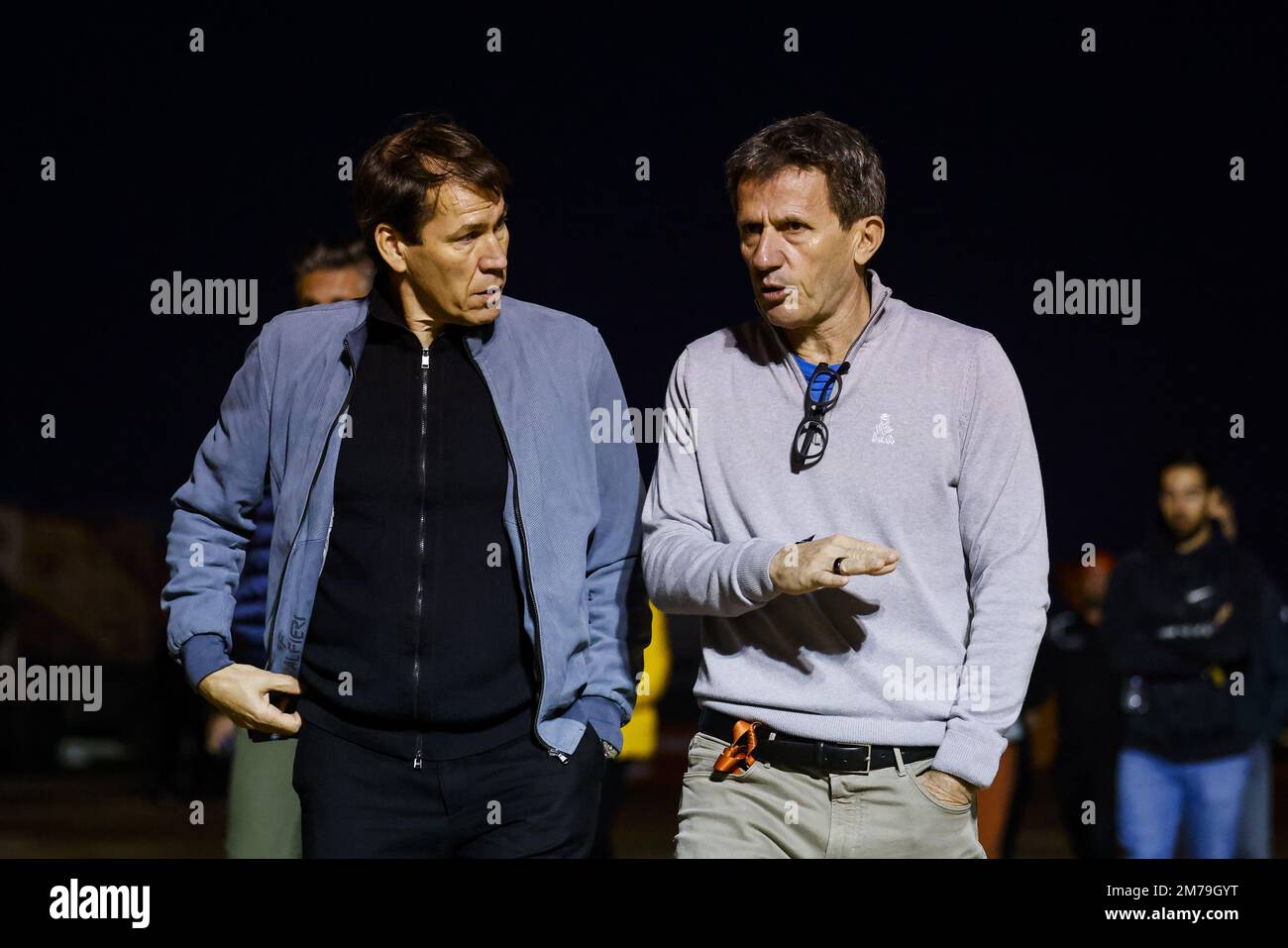 GARCIA Rudi, manager of Saudi Professional League club Al Nassr, Yann ...