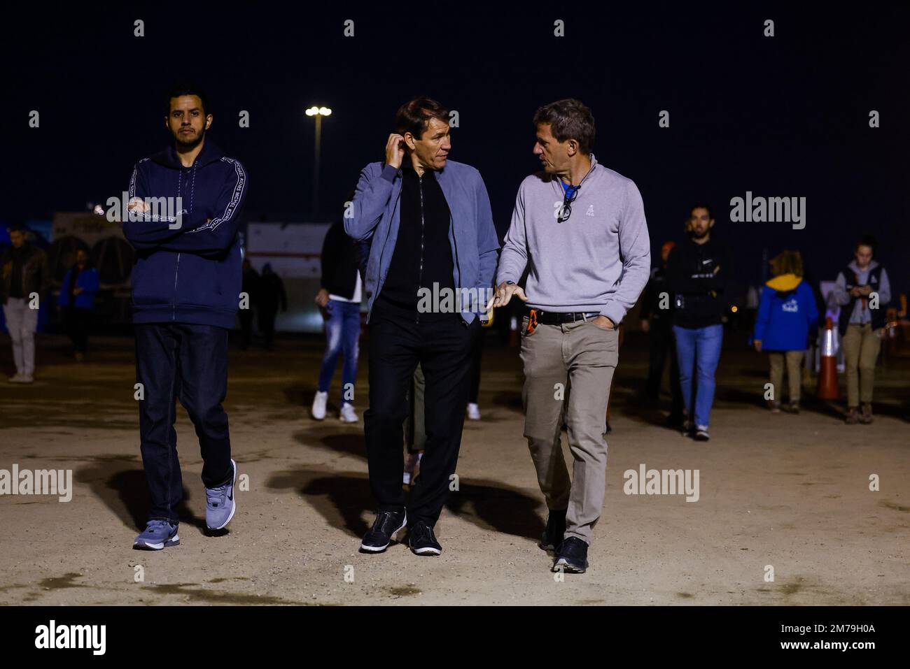 GARCIA Rudi, manager of Saudi Professional League club Al Nassr, Yann ...
