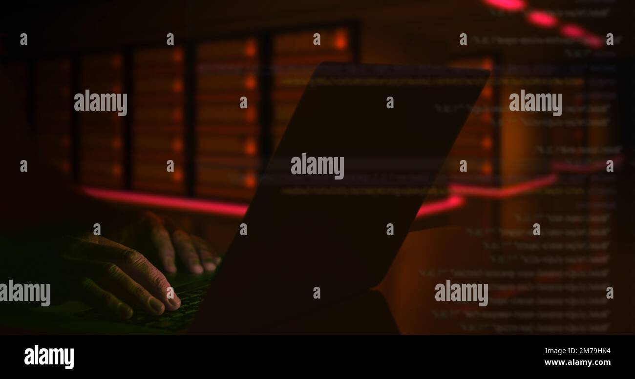 IT engineer plan and design data center system security. Privacy ...