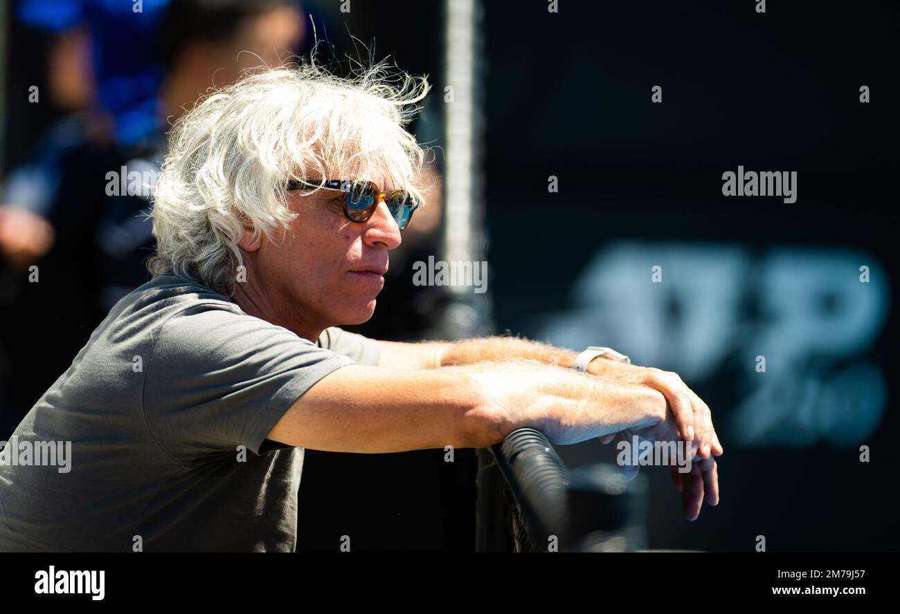 January 7, 2023, Rome, Australia: Sergio Giorgi watches daughter Camila ...
