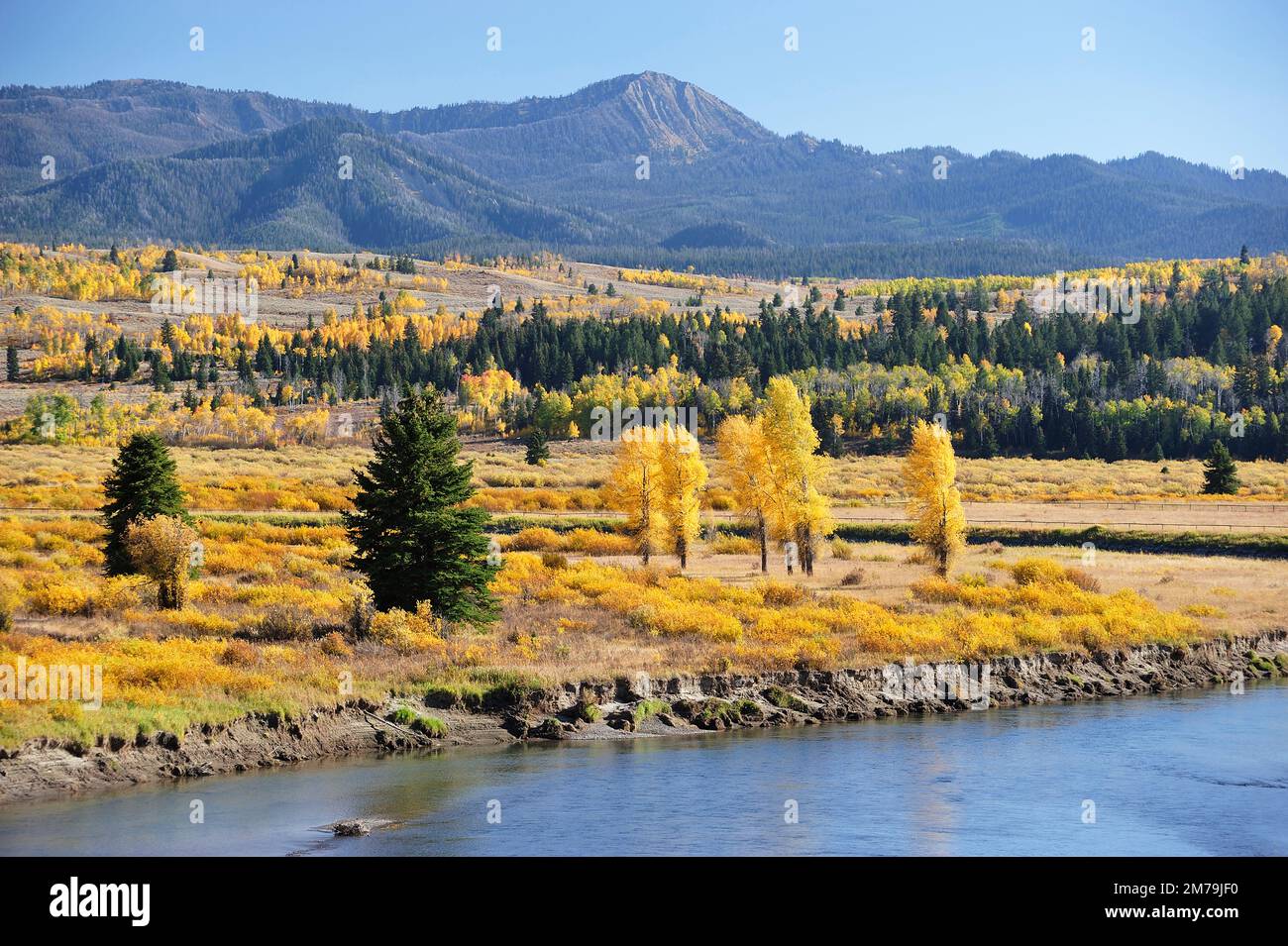 USA, Rocky Mountains, Wyoming, Grand Teton, National Park,Biosphere ...
