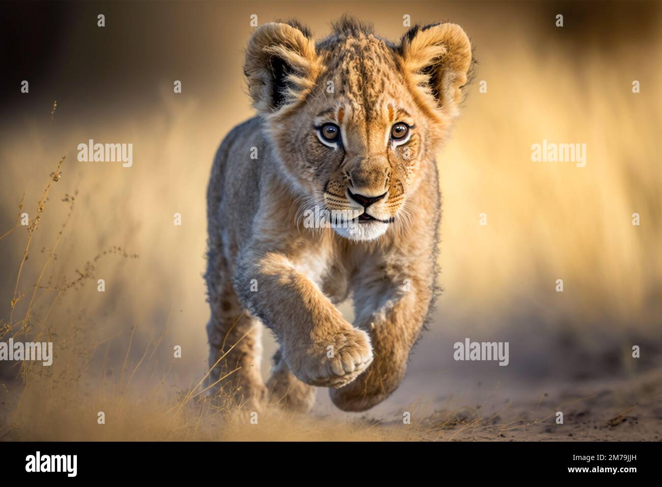 Cutest Lion In The World