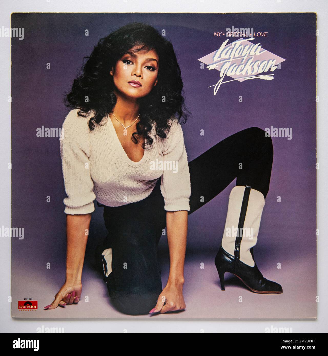 LP cover of My Special Love, the second studio album by La Toya Jackson ...