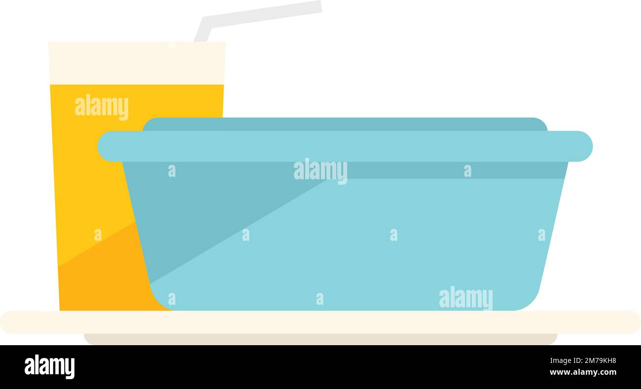 Inflight dinner Stock Vector Images - Alamy