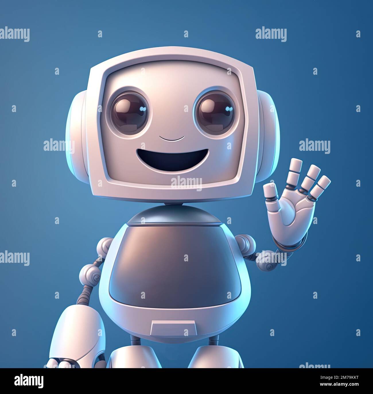 Welcoming robot hi-res stock photography and images - Alamy