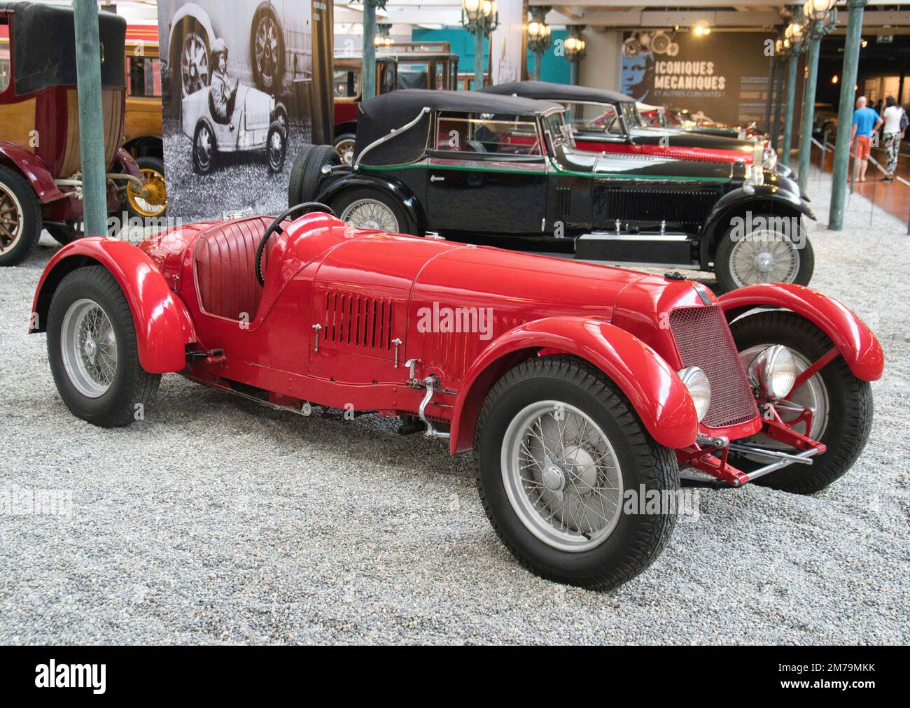 1930 two-seater Maserati Sport Type 2000 at the Musée National de l ...