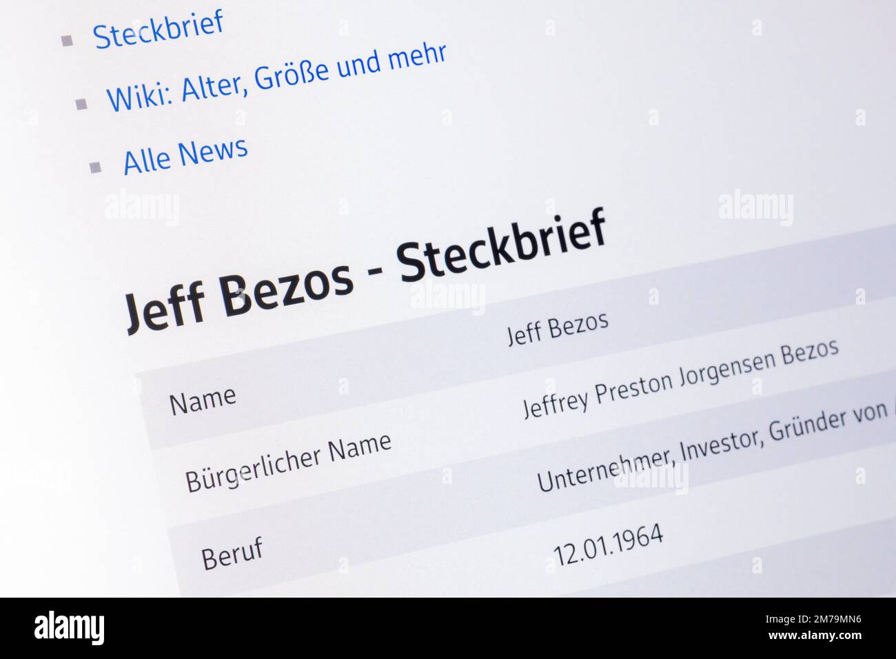 Jeff Bezos, profile, entrepreneur, social network, internet, website ...