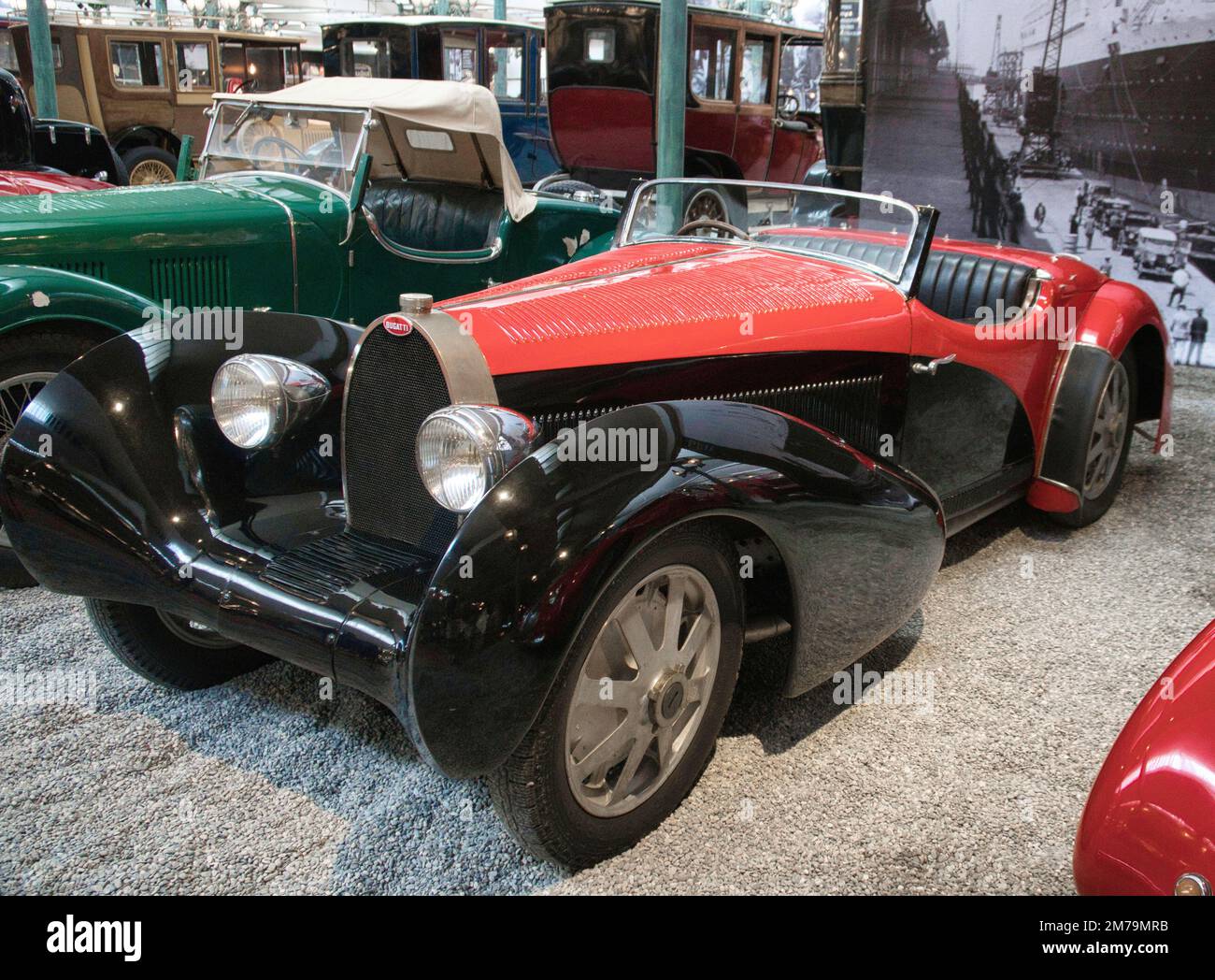 1935 Bugatti Roadster Type 55 at the Musée National de l'Automobile ...