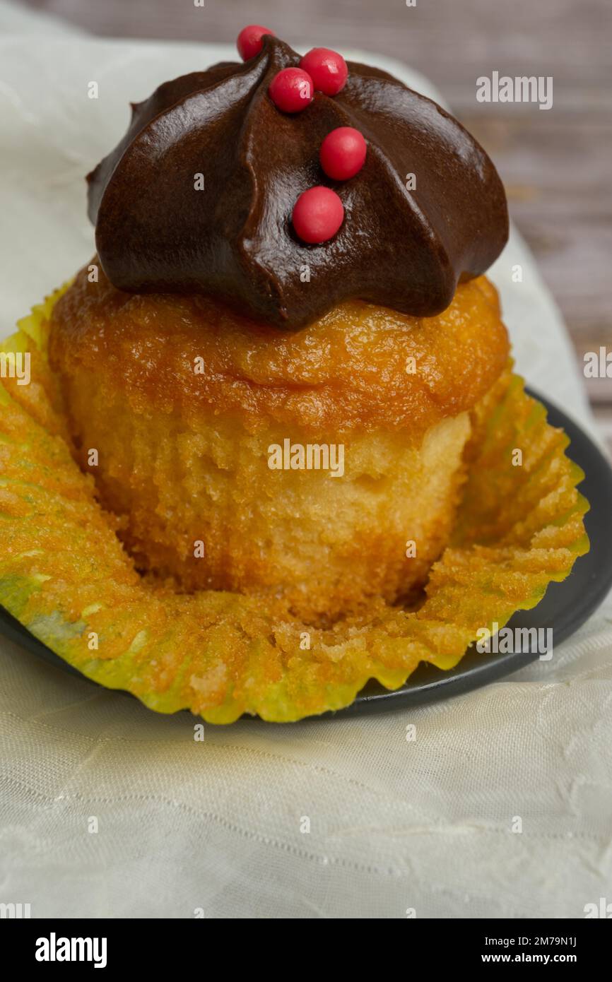 Carrot sponge cake cream hi-res stock photography and images - Alamy