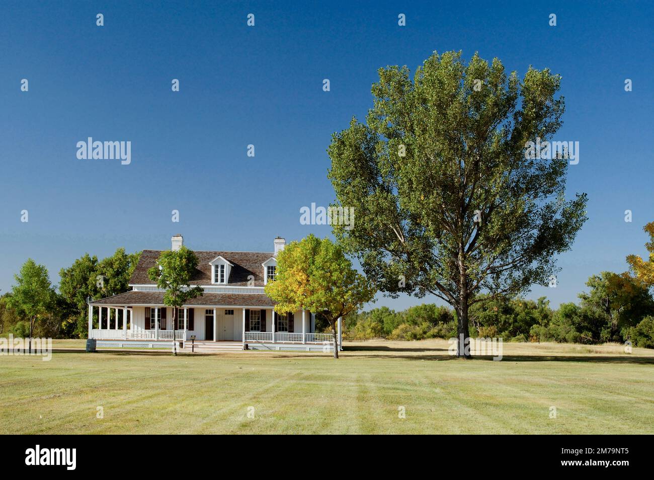 USA, Great Plains, Wyoming, Goshen County, Fort Laramie , National ...