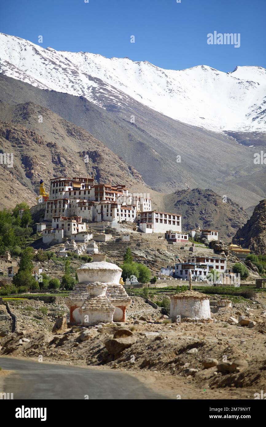 Likir Monastery or Likir Gompa, Ladakh, India Stock Photo - Alamy