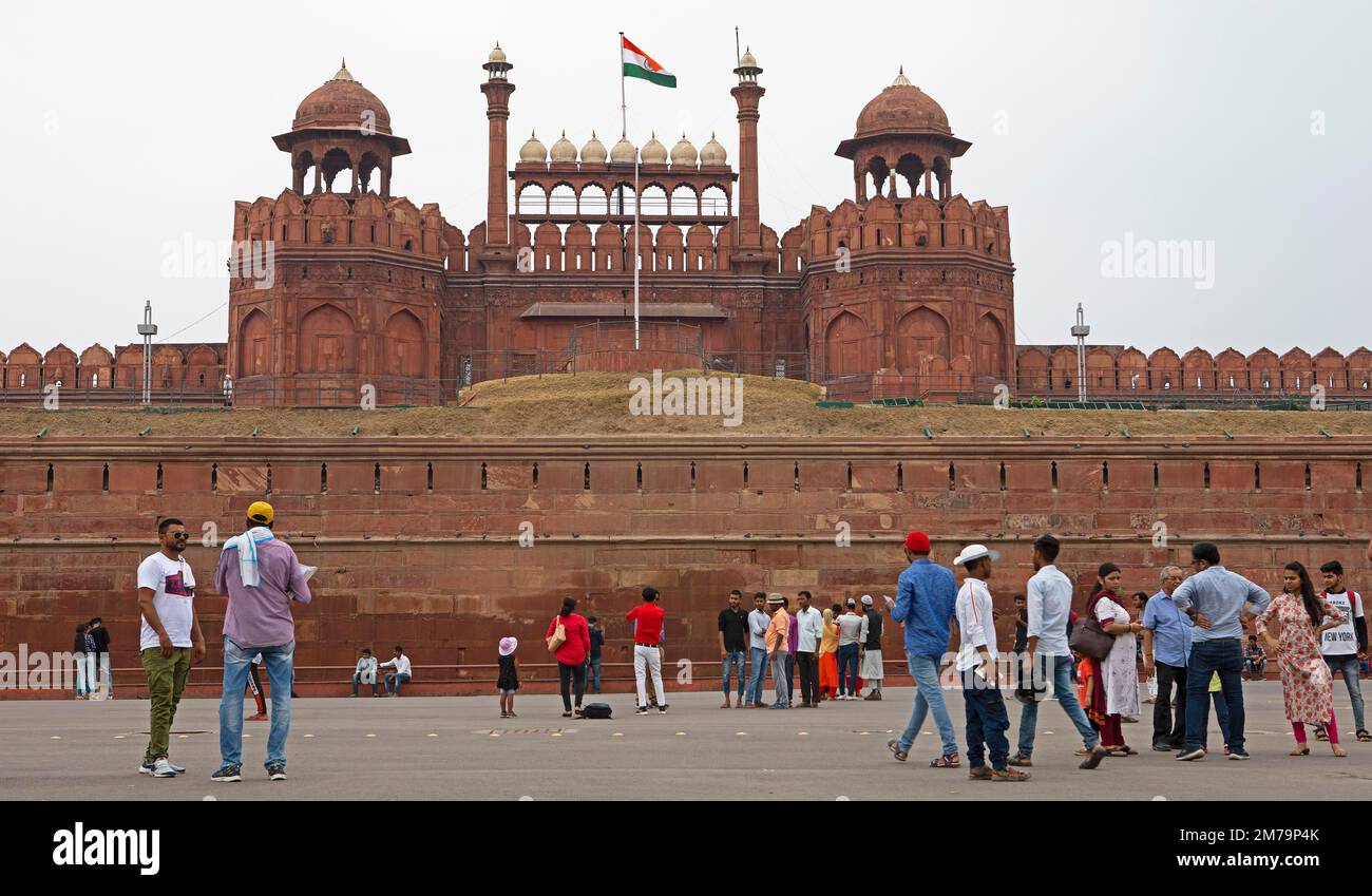 The Red Fort, Delhi, India Stock Photo - Alamy