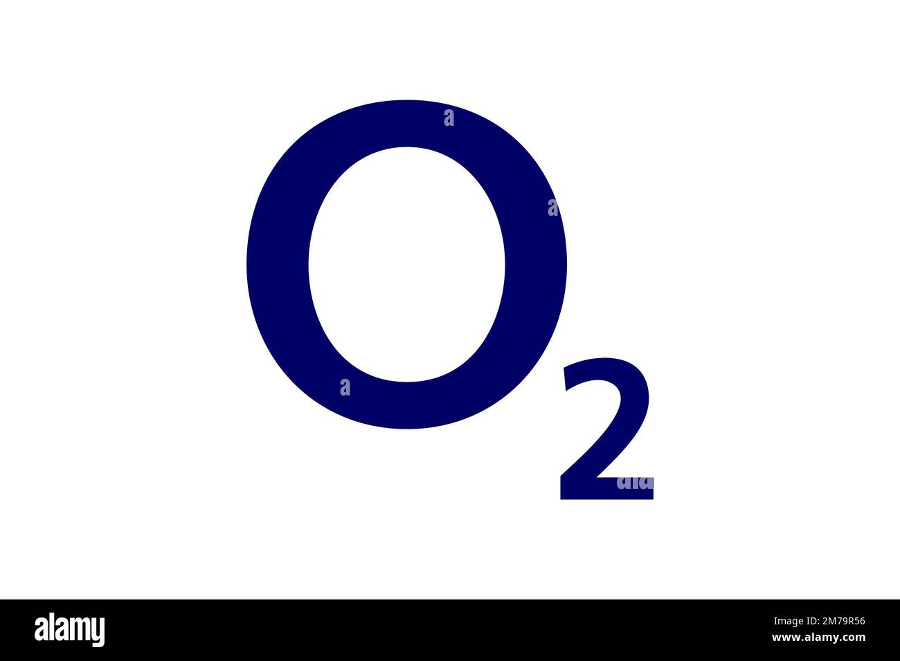 O2 Czech Republic, Logo, White background Stock Photo - Alamy