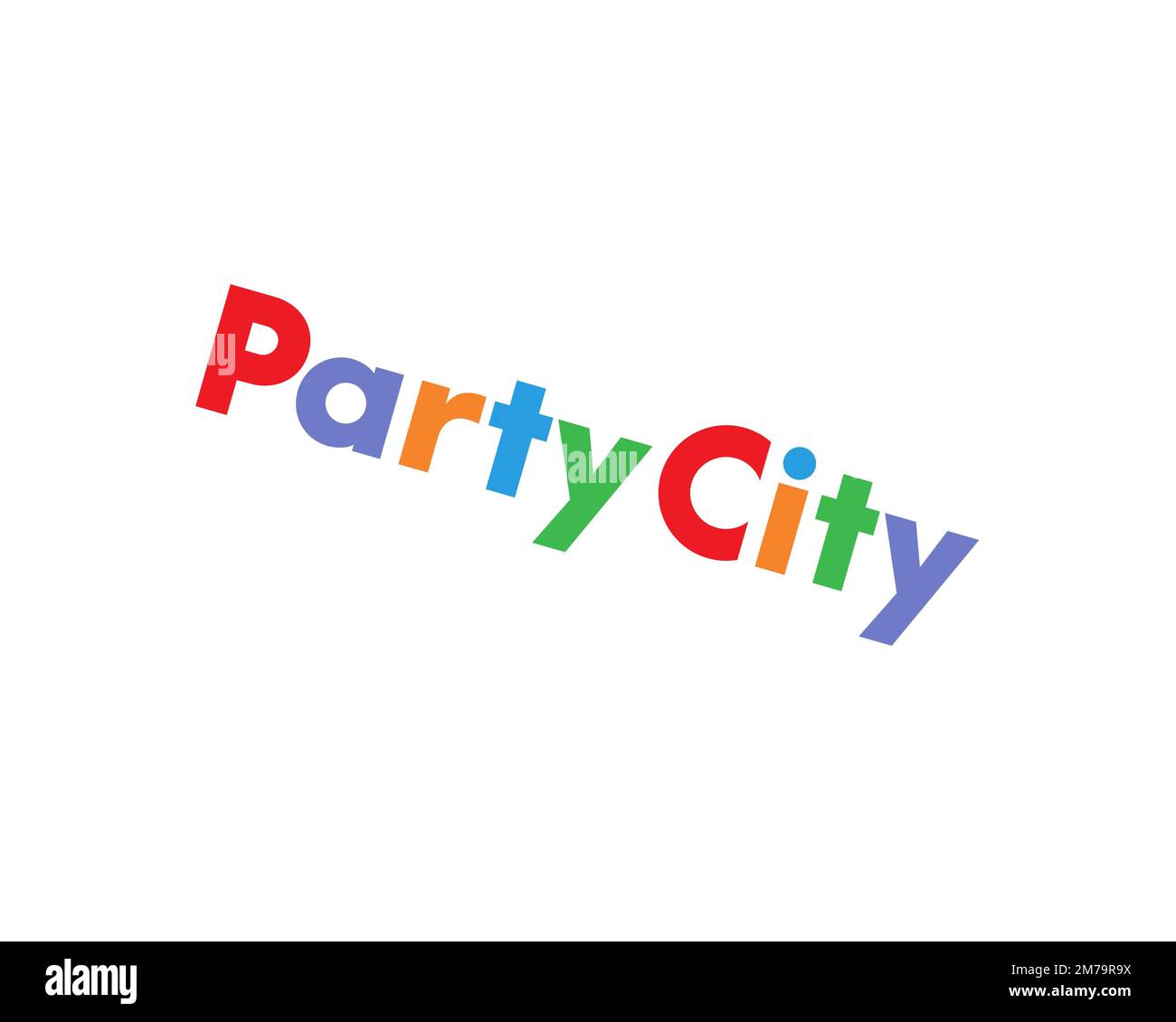 Party City, rotated logo, white background B Stock Photo - Alamy
