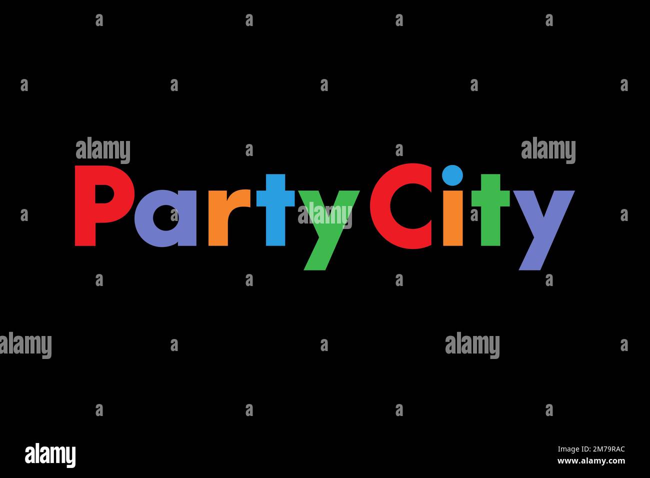 Party City, Logo, Black background Stock Photo - Alamy