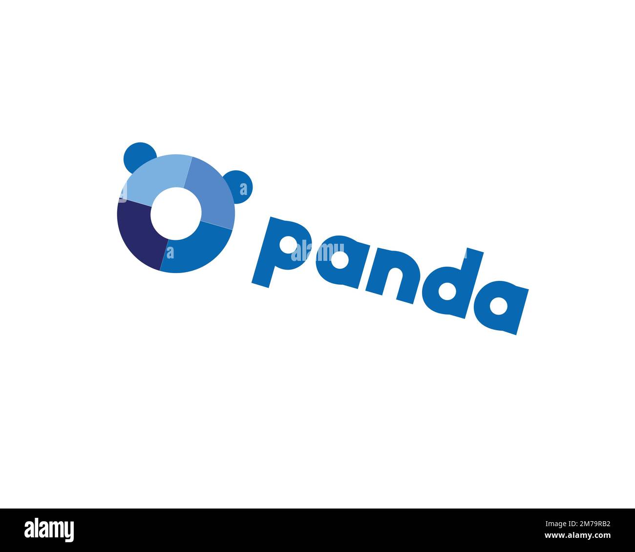 Panda Security, rotated logo, white background B Stock Photo - Alamy