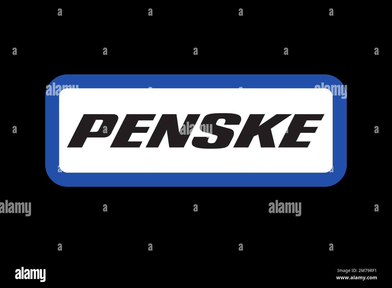 Penske logo hi-res stock photography and images - Alamy