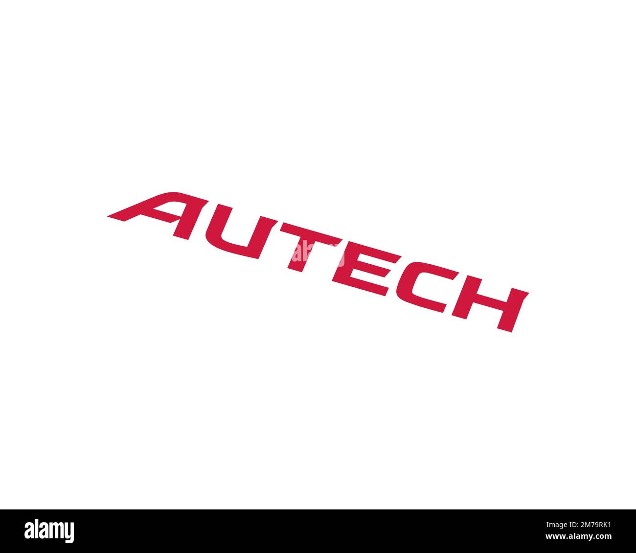Autech, rotated logo, white background B Stock Photo - Alamy