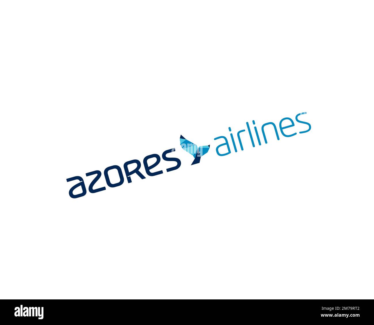 Azores Airline, rotated logo, white background Stock Photo - Alamy
