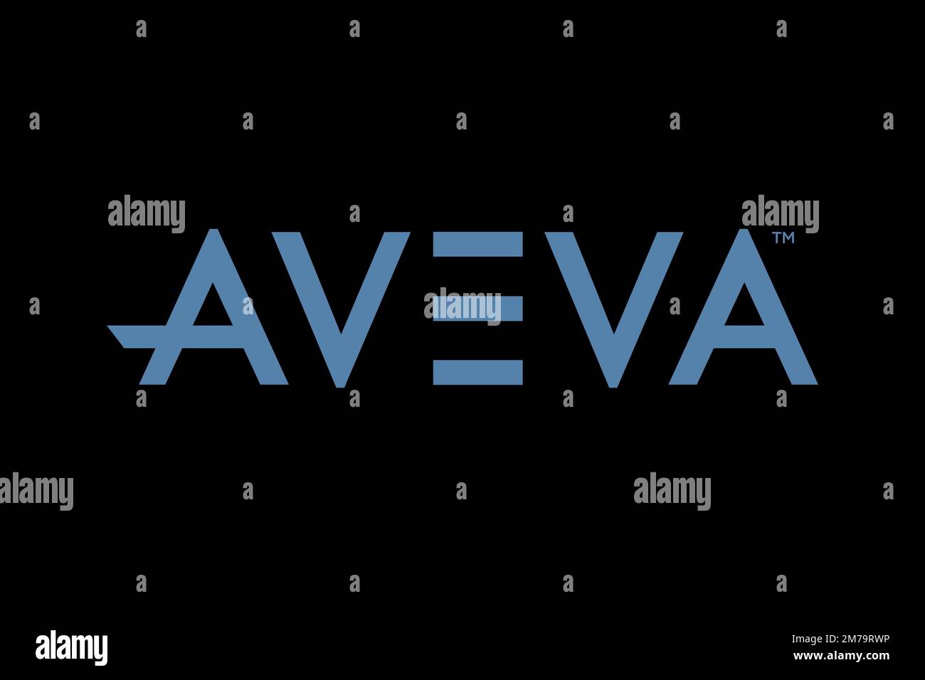 Aveva, Logo, Black background Stock Photo - Alamy