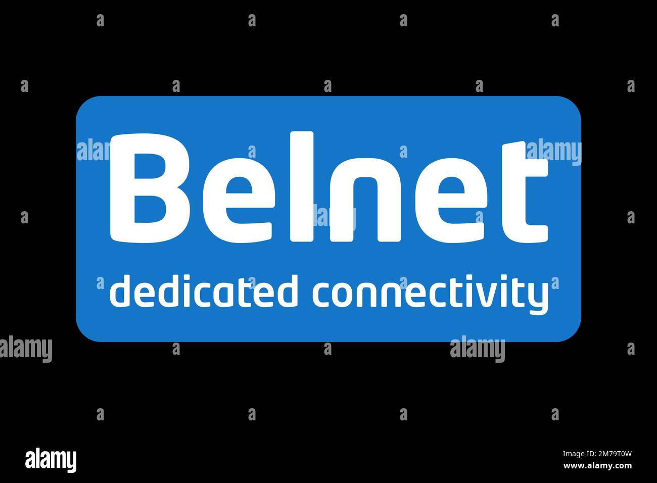 BELNET, Logo, Black background Stock Photo - Alamy