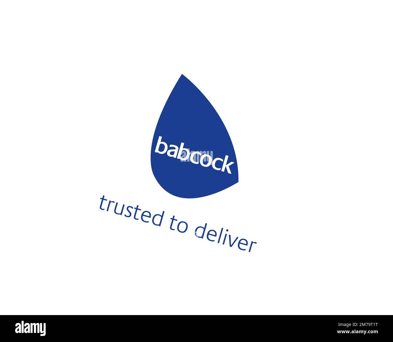 Babcock International, rotated logo, white background B Stock Photo - Alamy