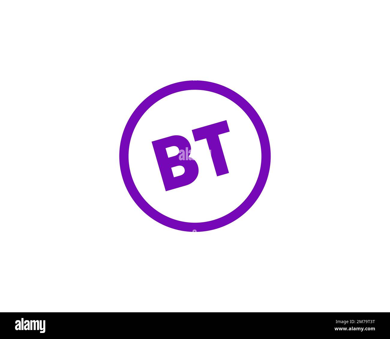 BT Italia, rotated logo, white background Stock Photo - Alamy